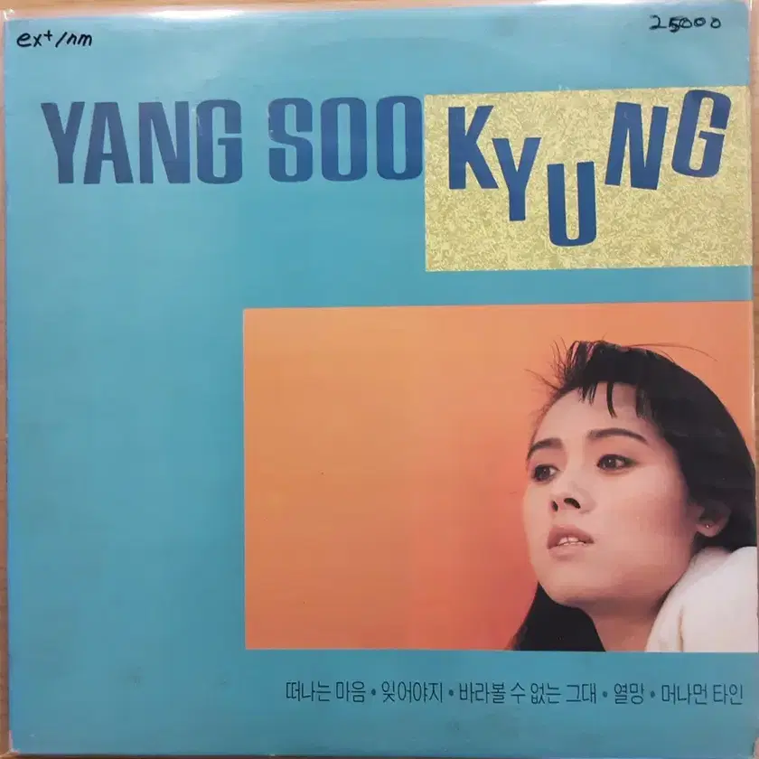 Yang Soo Kyung 1st Album LP on Bunjang Global Site.