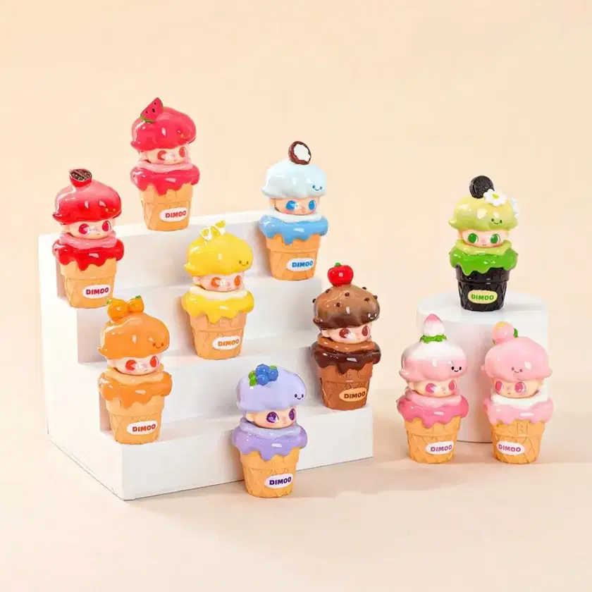 Handmade Suzy Dimoo ice cream figure object on Bunjang Global Site.