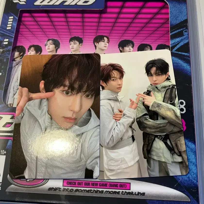 Whibe Bang Out unsealed album giveaway on Bunjang Global Site.