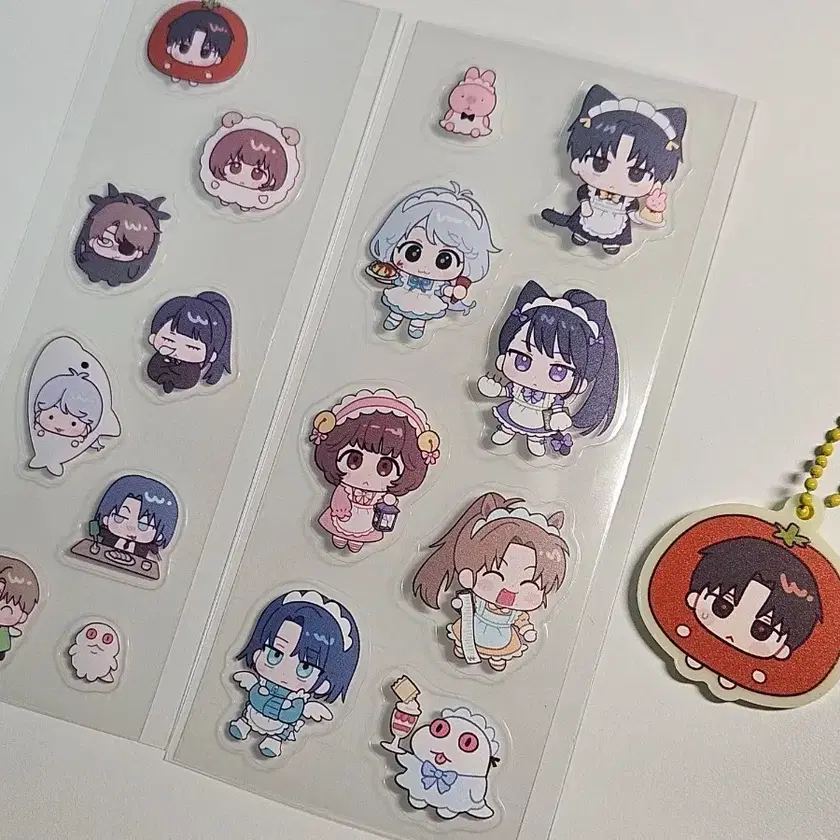 (Unused) Ghost Story Commute Kim Sol-eum Tomato Keyring, Maid Round ...