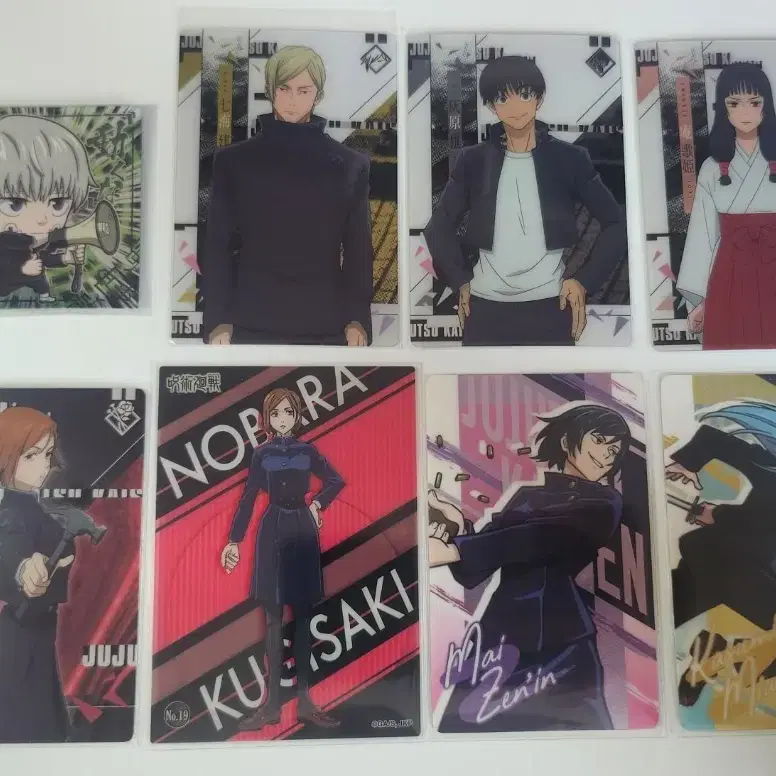 Jujutsu Kaisen Clear Card Bulk Sale on Bunjang Global Site.