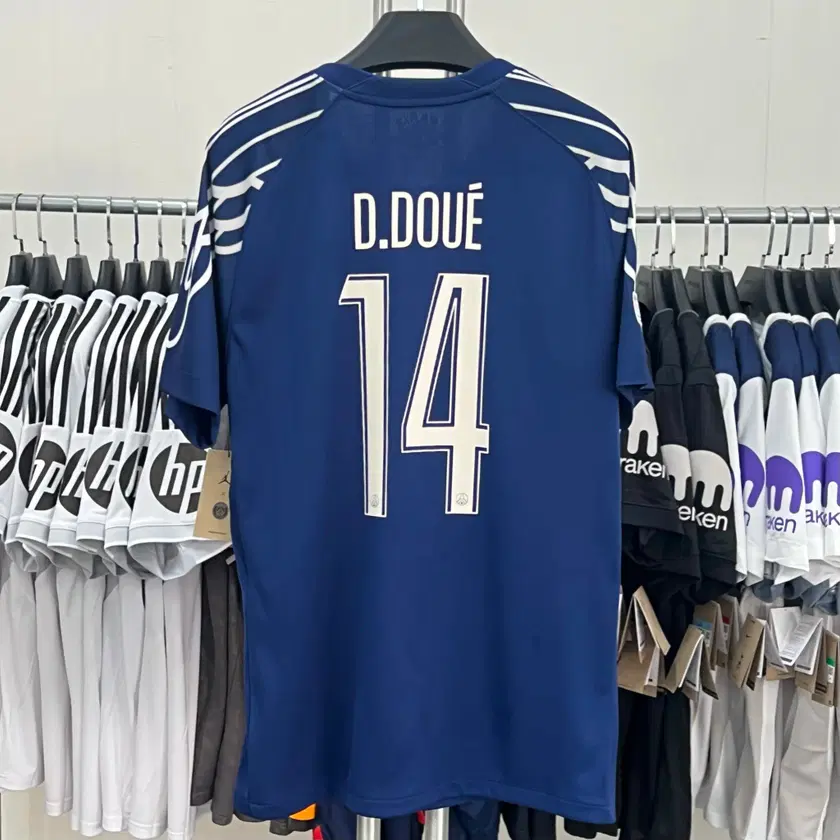24/25 Paris Saint-Germain PSG 4th NO.14 Désiré Doué Uniform on Bunjang ...