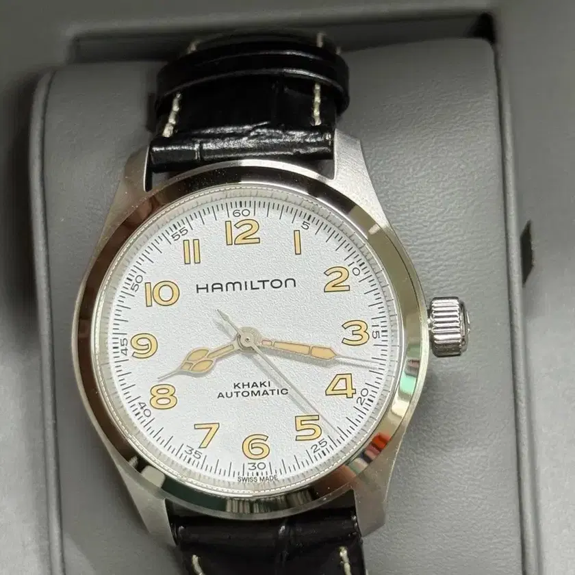 HAMILTON | 해밀턴 Hamilton Murph 38 White Dial on Bunjang Global Site.