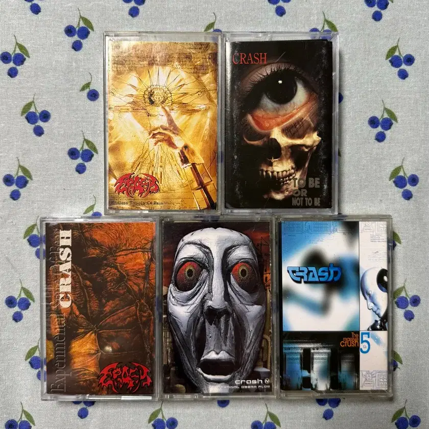 CRASH 1st to 5th Album Cassette Tapes #크래쉬,#카세트테이프,#카세트,#워크맨,#crash on ...