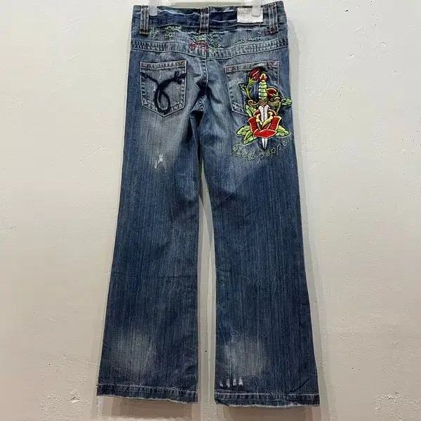 Japanese Vintage RED PEPPER Punk Riize Bootcut Denim Pants #청바지,#일본빈티지 ...