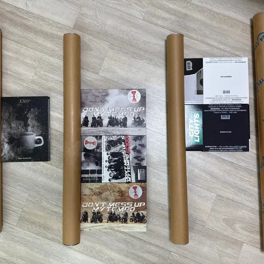 EXO | 엑소 Exo Universe Tempo City Lights, 3 items in bulk #엑소,#백현 on ...
