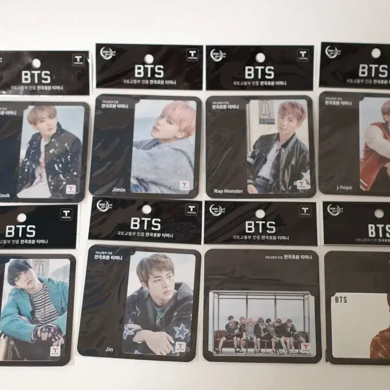 Bts Tmoney Transportation Card (By Member) #방탄,#bts,#방탄소년단,#한정판 on ...