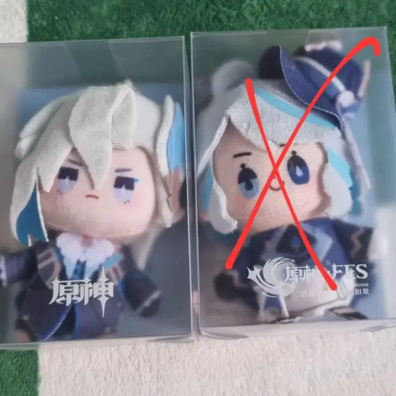 Genshin Impact Neuvillette Finger Puppet Doll on Bunjang Global Site.
