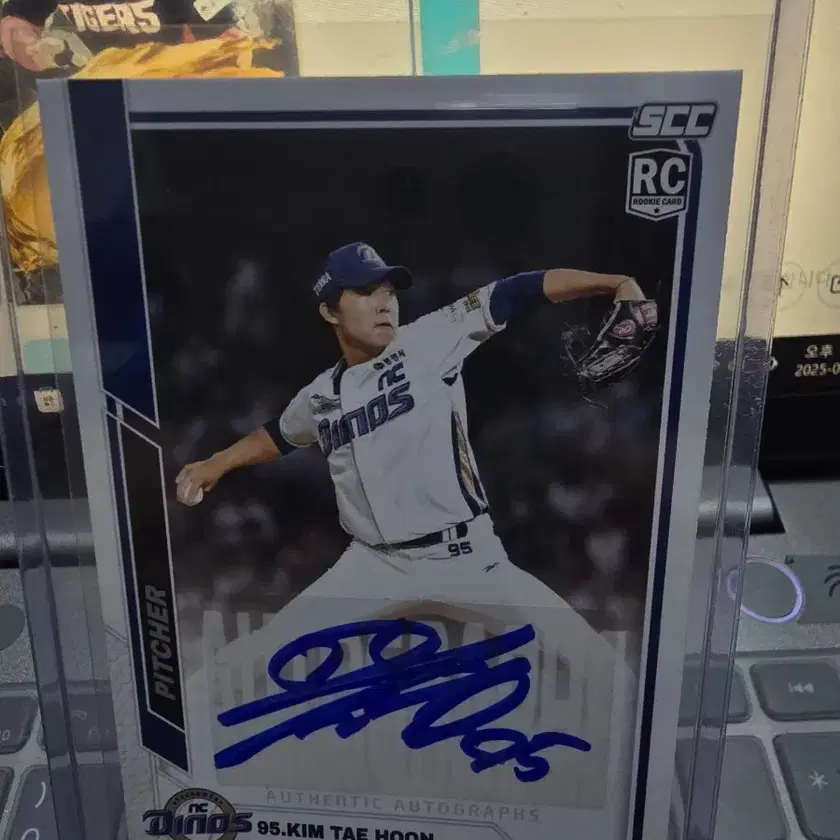 2025 KBO Sensation NC Kim Taehun Rookie Base Auto #김태훈,#NC다이노스,#루키카드 ...