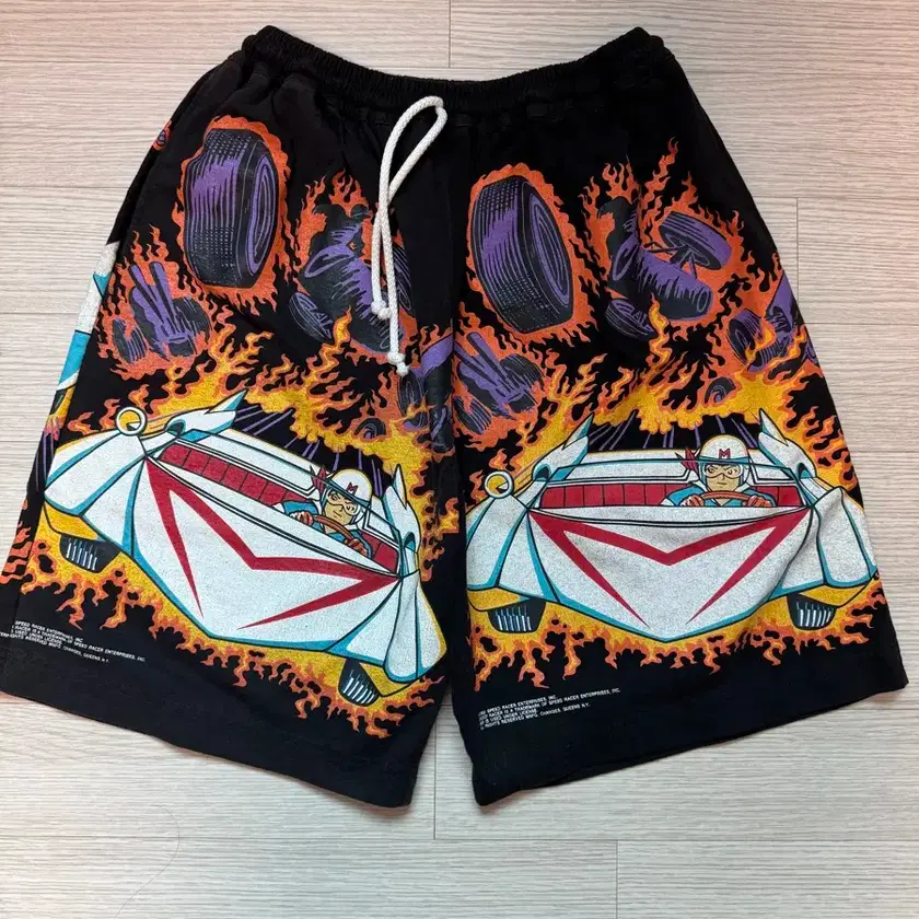 90s Vintage Speed Racer Sweat Shorts #빈티지밴드티,#스피드레이서 on Bunjang Global ...