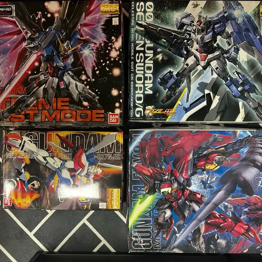 GUNDAM | 건담 MG God Gundam 00 Seven Sword Epyon Destiny Extreme Burst ...