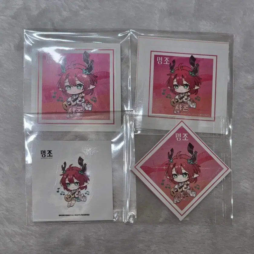 [Bulk] Myeongjo Sticker Set (Chacon) #샤콘,#명조 on Bunjang Global Site.