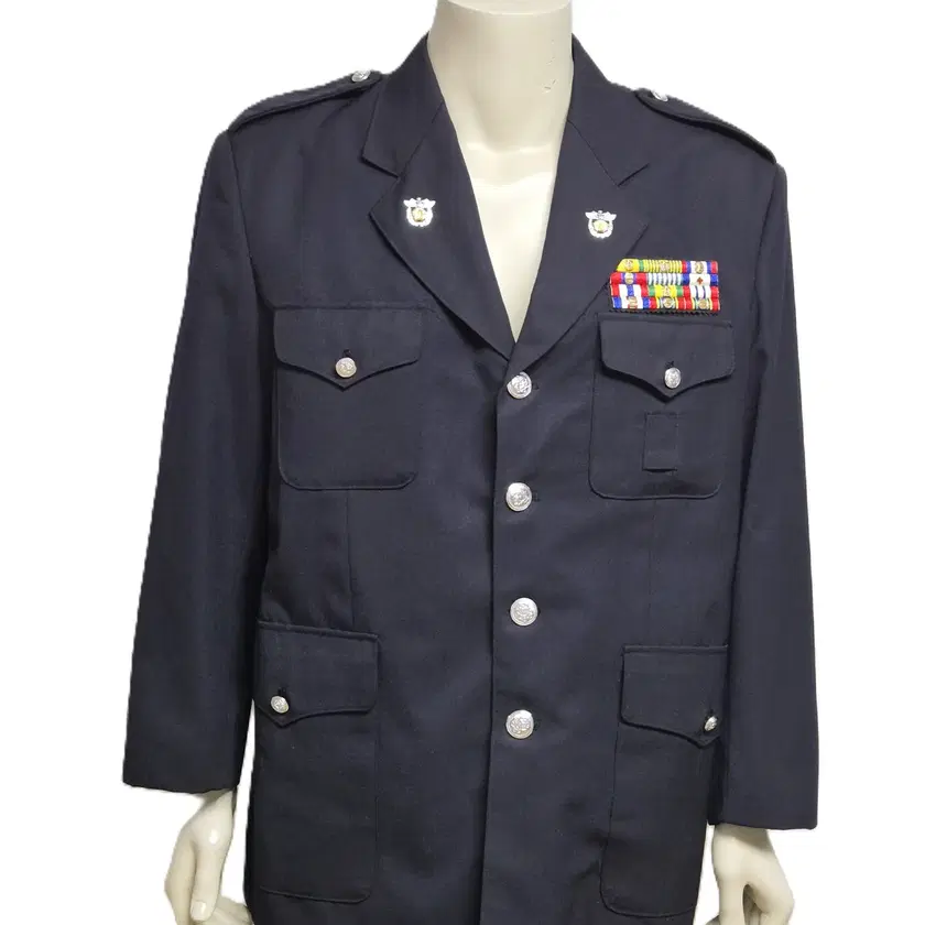 ROK Army Former Police Old Style Uniform Combat Uniform Top Jacket (XL ...