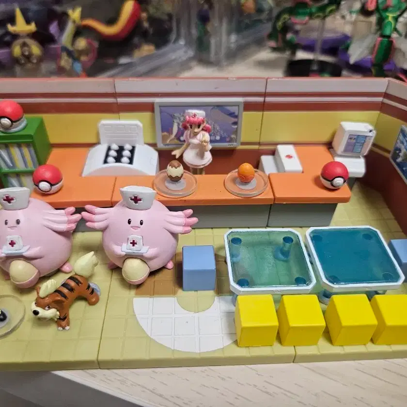 POKÉMON | 포켓몬스터 Pokemon Center 3D Pokedex 4 Pieces on Bunjang Global Site.