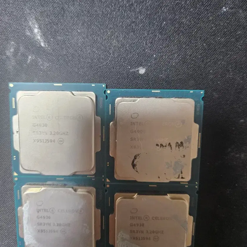 Intel 8th Gen CPU 4-piece bulk on Bunjang Global Site.