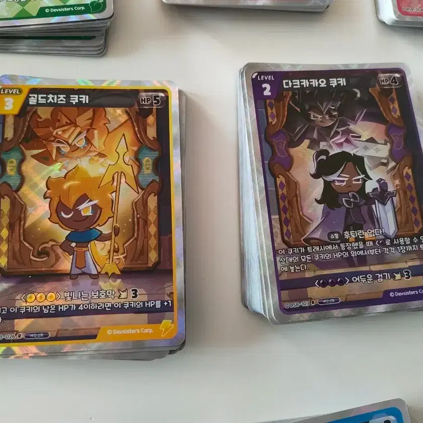 Cookie Run Card Game Series 8 Dark Cacao, Gold Cheese, etc. Rare Cards ...