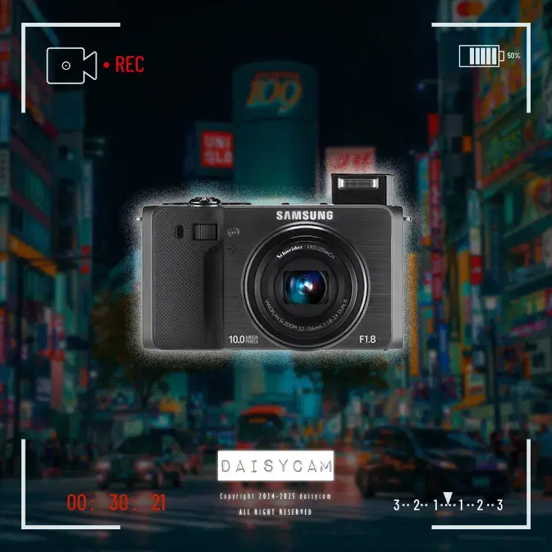 SAMSUNG | 삼성 High-end! Samsung VLUU EX1 Black Vintage Digital Camera ...