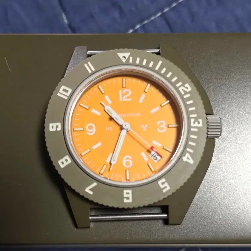 Marathon Jay Lew Pilot Navigator 41mm Quartz Watch Components Outer Box ...