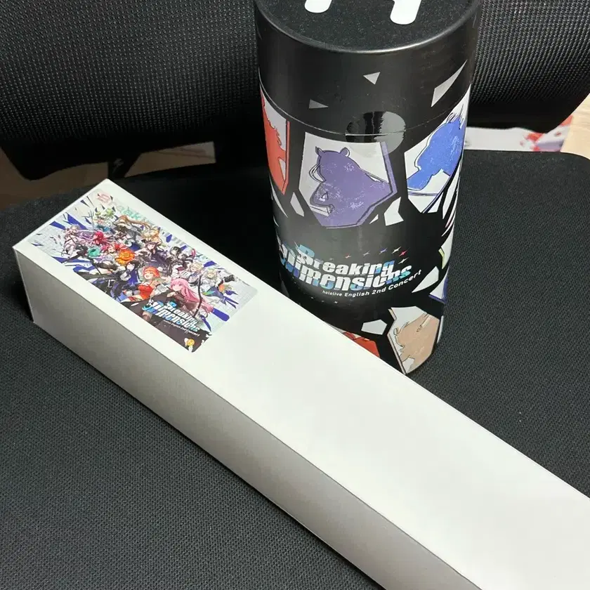 Hololive EN Breaking Dimensions Desk Mat and Water Bottle Set #홀로라이브 ...
