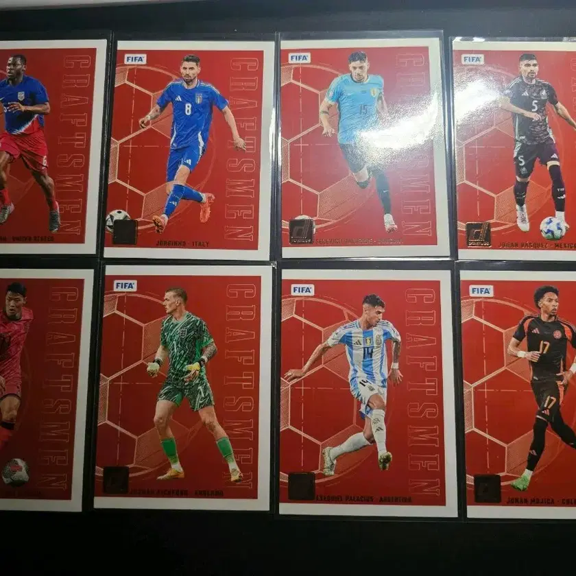 24/25 Panini Donruss Craftsman Soccer Cards 25-card full set -376- #베컴 ...