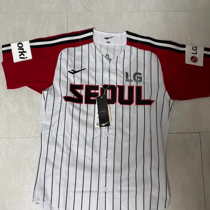 LG Twins Authentic Uniform Seoul Baek Seung Hyun Embroidered Marking ...