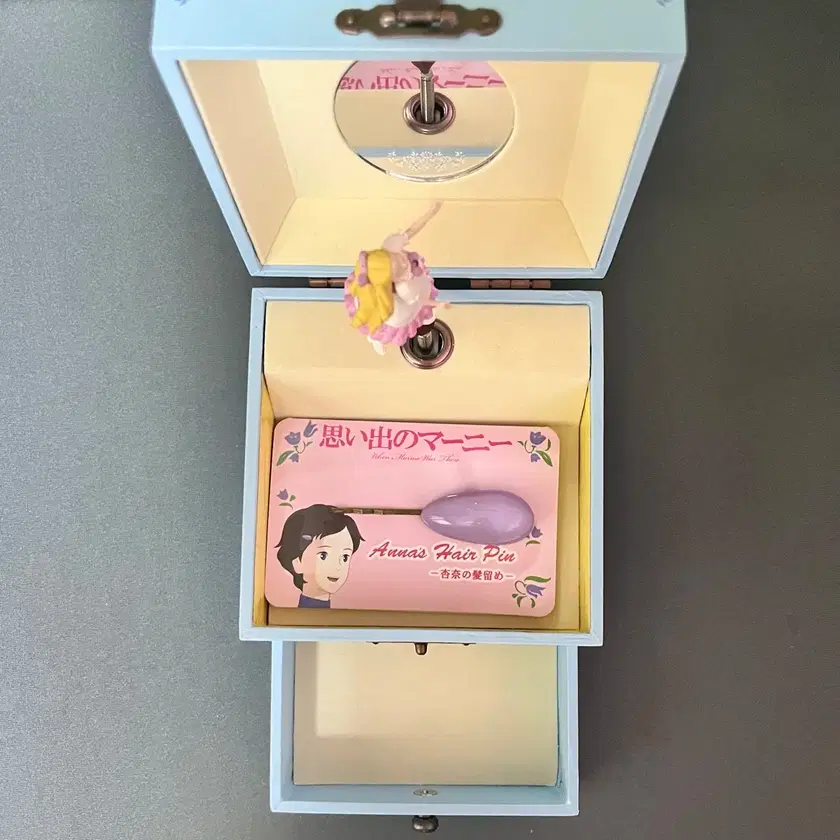 Sold))))) Memories of Marnie Music Box + Anna Hairpin #지브리,#지브리오르골,#추억의 ...