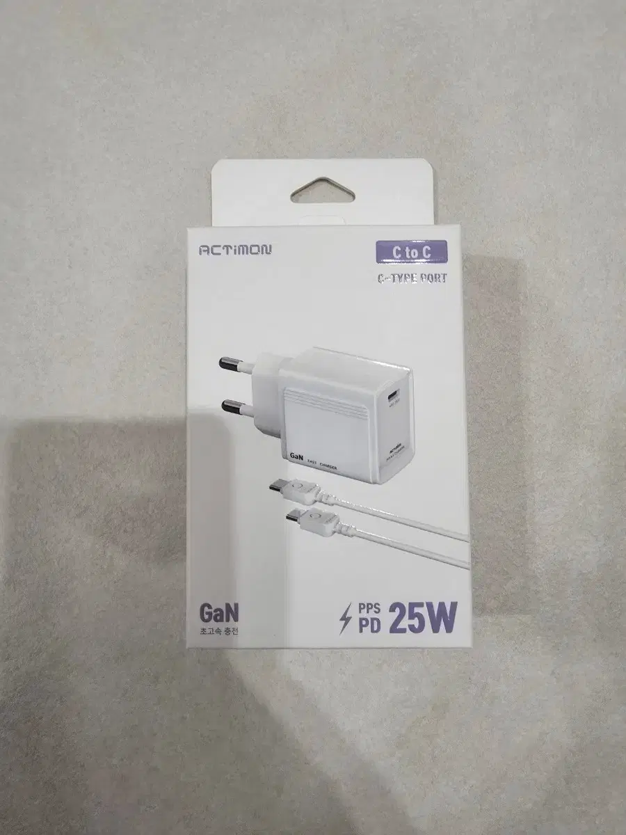 ACTIMON C to C 25W GaN 초고속 충전기 팝니다. | Buy from Bunjang via Kfriday Proxy