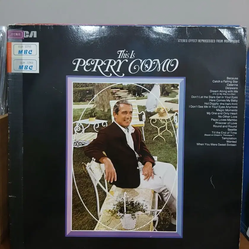 LP Pop Vahn One Sheet 10,000 Won on Bunjang Global Site.