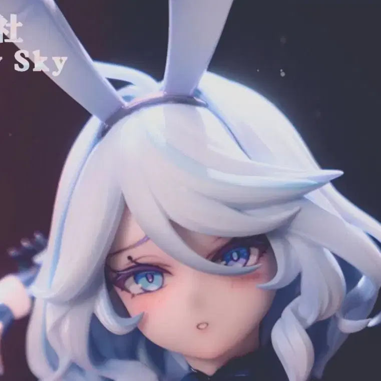 Resin starry Furina 1/7 sealed on Bunjang Global Site.