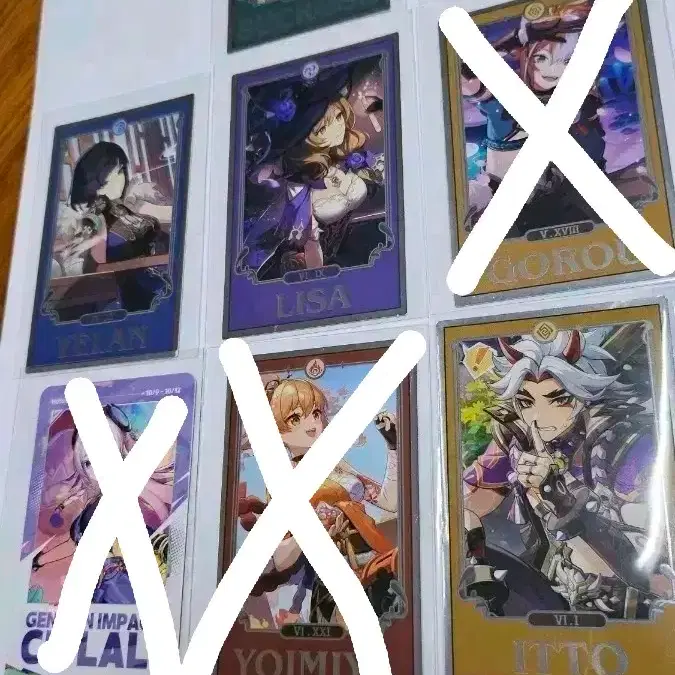 Hoyoverse Land 2025 Fortune Card Bulk Original Price Sale Yelan, Itto ...