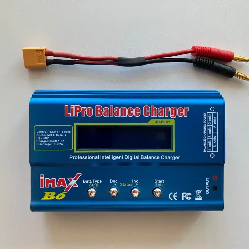 iMAX B6 Charger + Adapter 2 on Bunjang Global Site.
