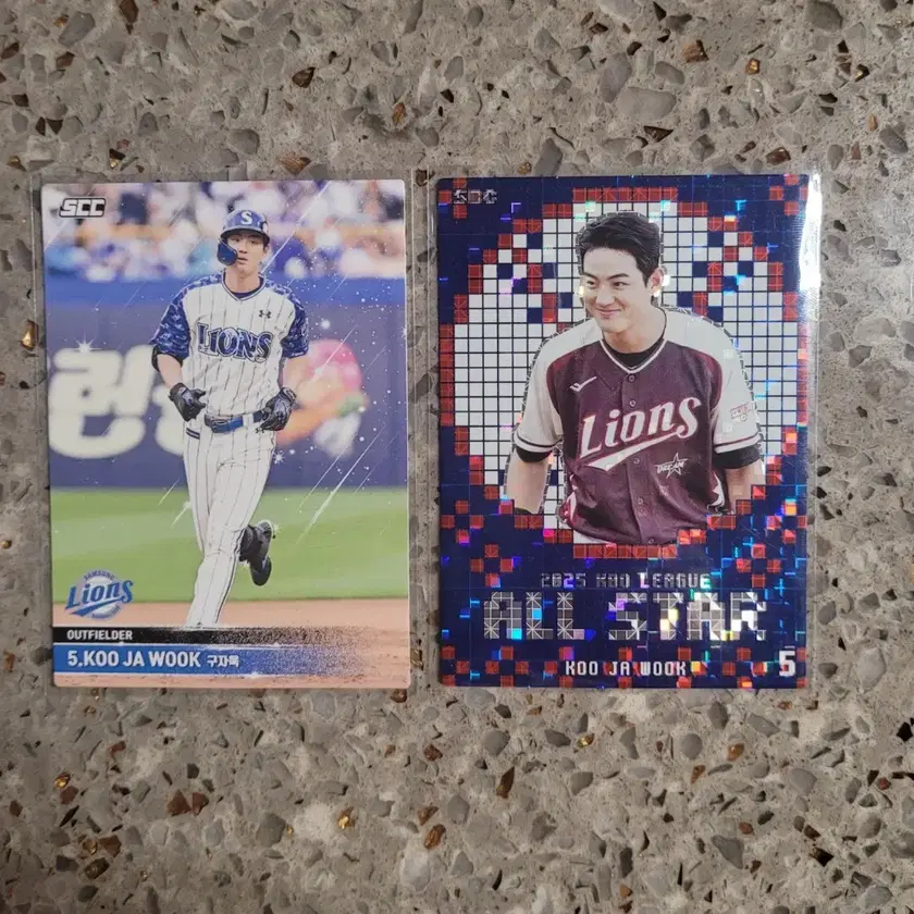 KBO SCC Samsung Gu Ja-wook All-Star Normal Card on Bunjang Global Site.