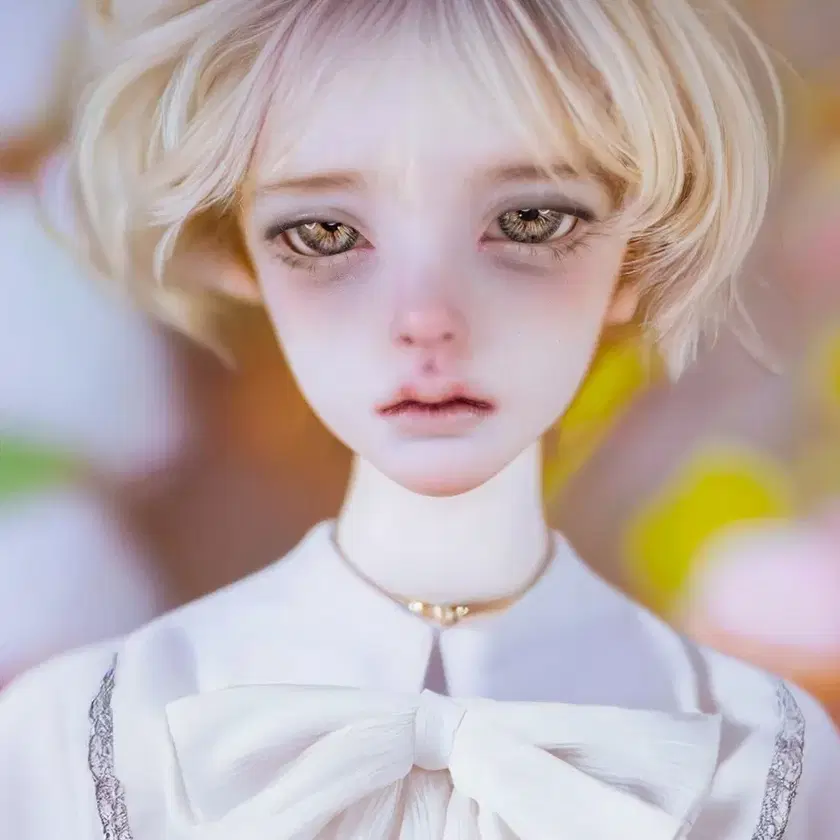 Ball-jointed doll MSD compatible pale head and others #구관인형,#msd,#인형 on ...