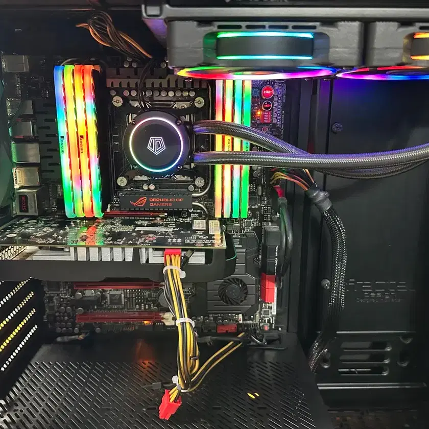 I7 4960x main unit for sale on Bunjang Global Site.