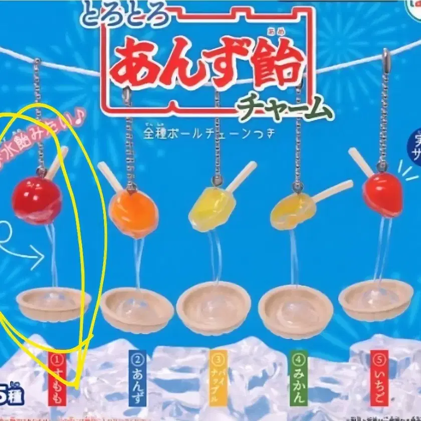 Stretchy Candy Gacha Anzume on Bunjang Global Site.
