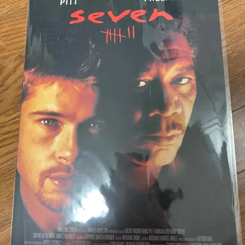 Seven IMAX poster #세븐포스터,#세븐아이맥스,#세븐imax on Bunjang Global Site.