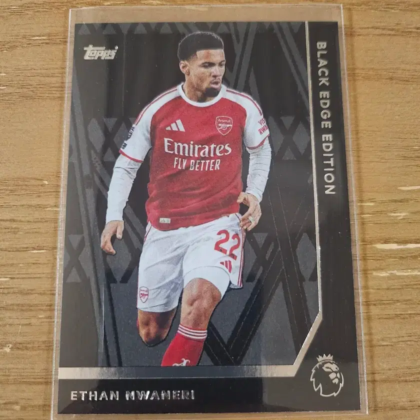 25-26 Topps PL Arsenal Ethan Nwaneri Black Edge Edition on Bunjang ...