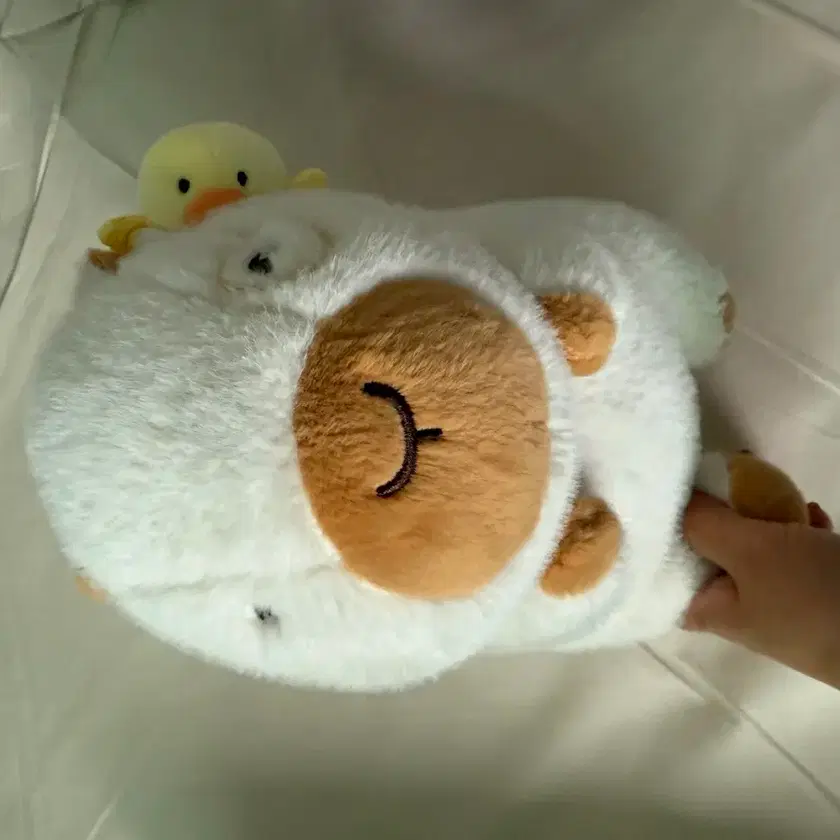 Capybara doll, Leek doll, 6000 won on Bunjang Global Site.