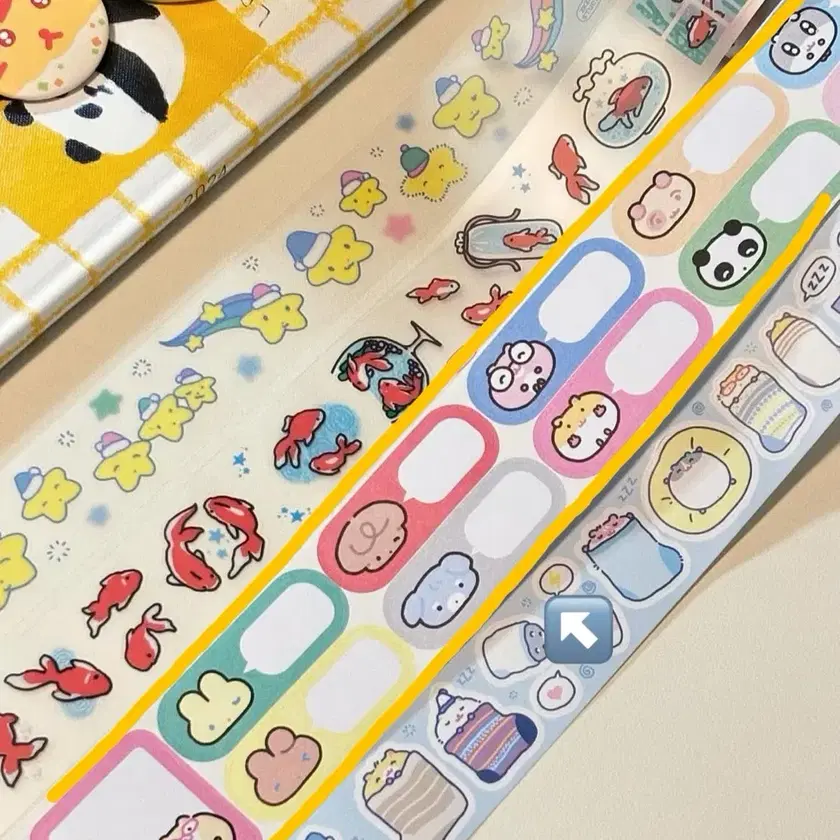 Keep Keep Memo Roll Sticker Kiss Cut Matte Brand New #키스컷,#마테,#띵,#새상품 ...