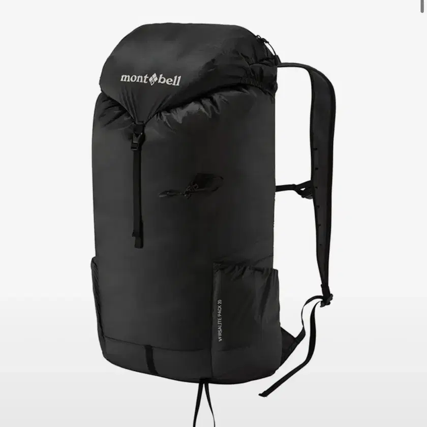 MONTBELL | 몽벨 Montbell Versalite Pack 20 Black Backpack on Bunjang ...