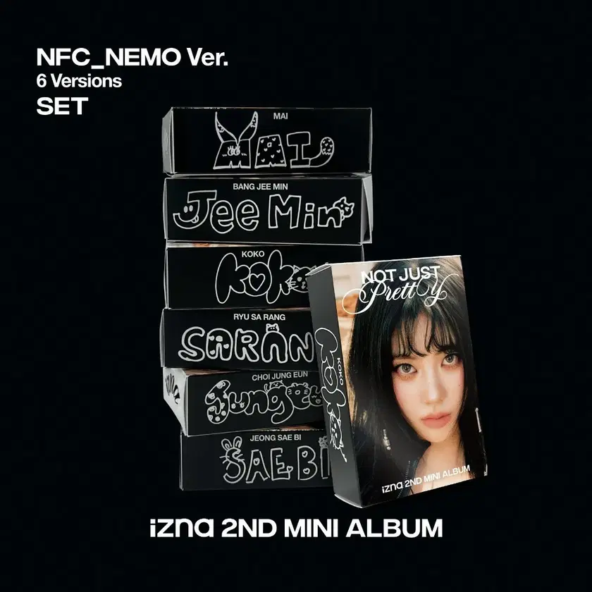 IZNA | 이즈나 Izna Nemo version unsealed album wts my Jimin Coco Yu Sarang ...