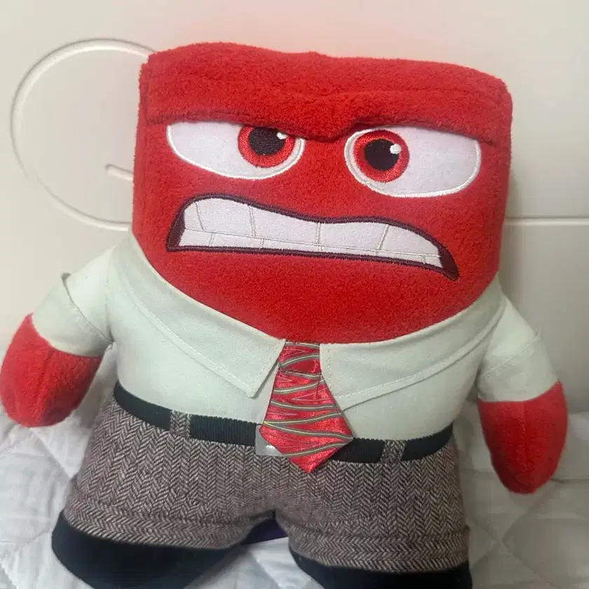 Pixar Mundo Exhibition Inside Out Anger Doll & Keyring Set on Bunjang ...