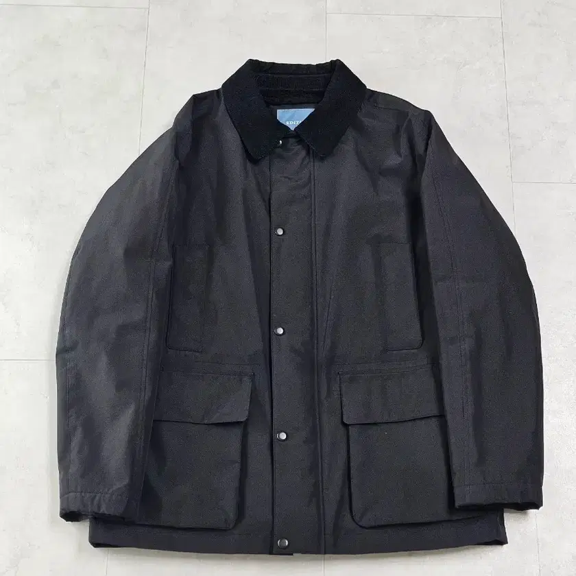 BARBOUR | 바버 Size 100 Edition Corduroy Color Block Jacket Barbour Black ...
