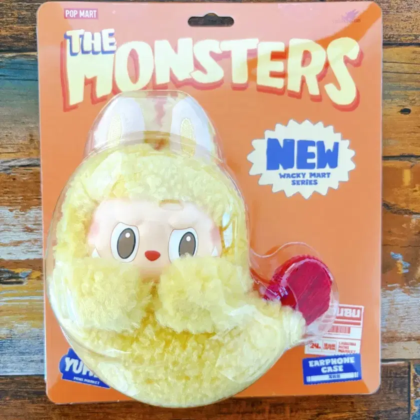 LABUBU | 라부부 Same-day shipping)) Pop Mart Labubu Fried Shrimp Earphone ...