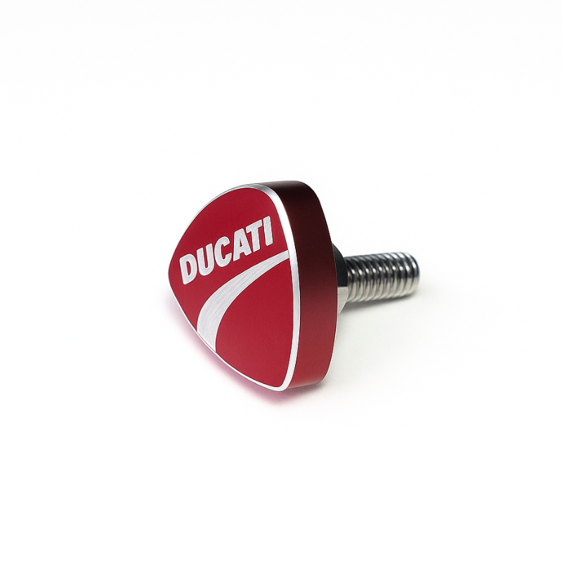 [MotionPeak] Ducati Exclusive Number Plate Fixing Bolts (Aluminum Red ...