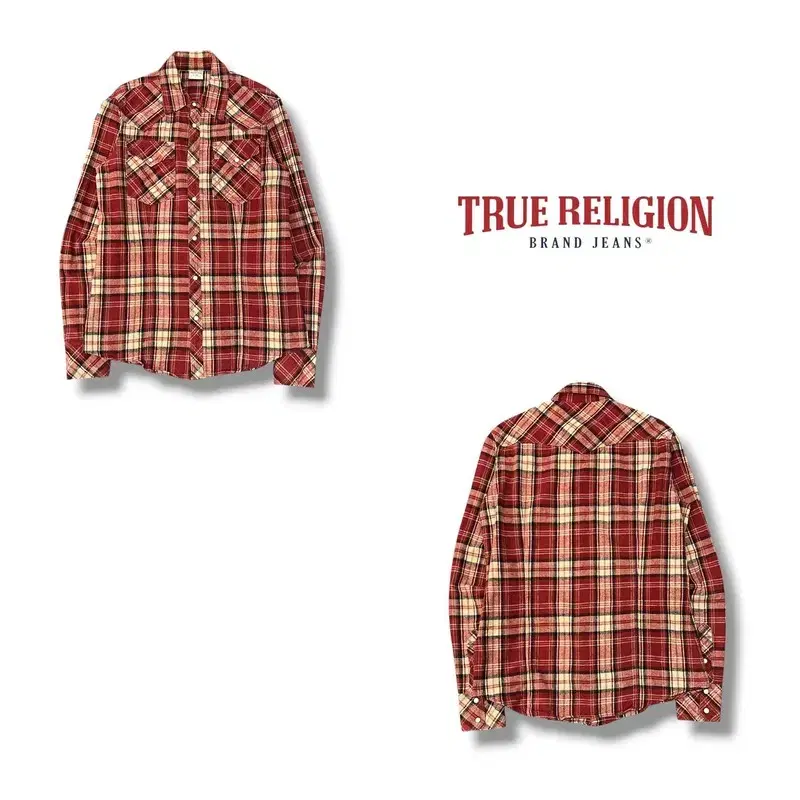 TRUE RELIGION | 트루릴리젼 True Religion Check Western Shirt y14111 on ...