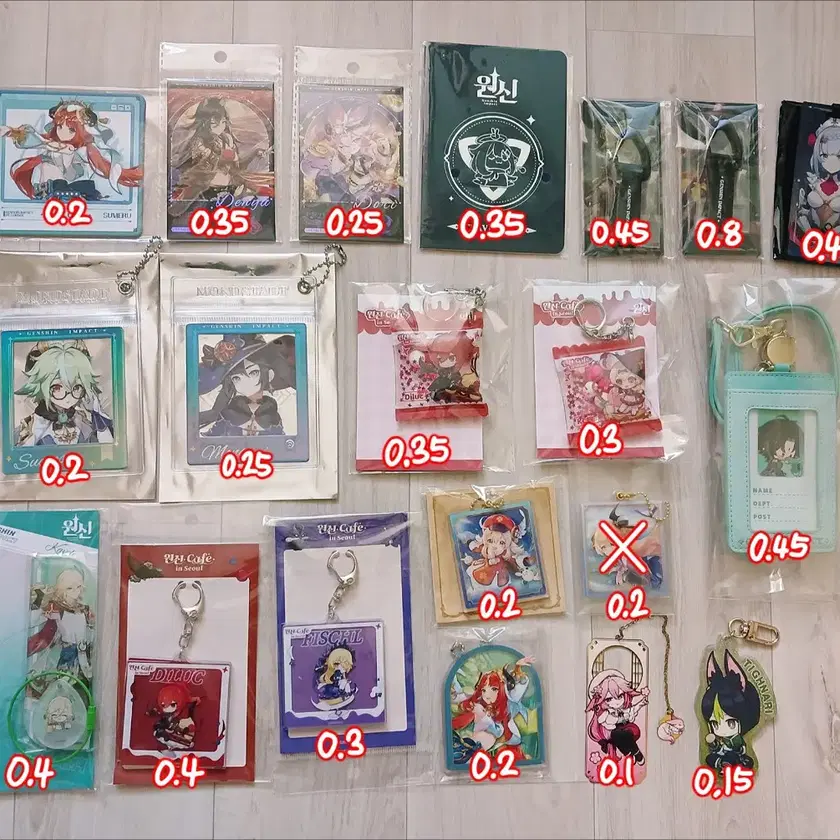Genshin Impact official goods (Wankap, Hoyo Fair, pre-order benefits ...