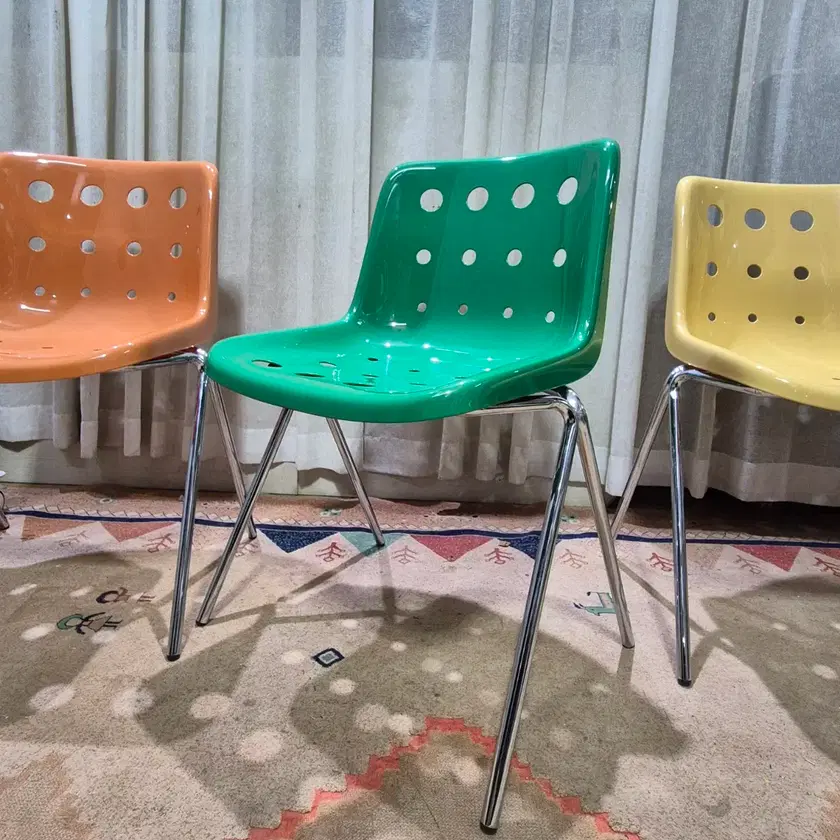 Mid-century modern design furniture Cheese Chair Punching Chair #치즈체어 ...