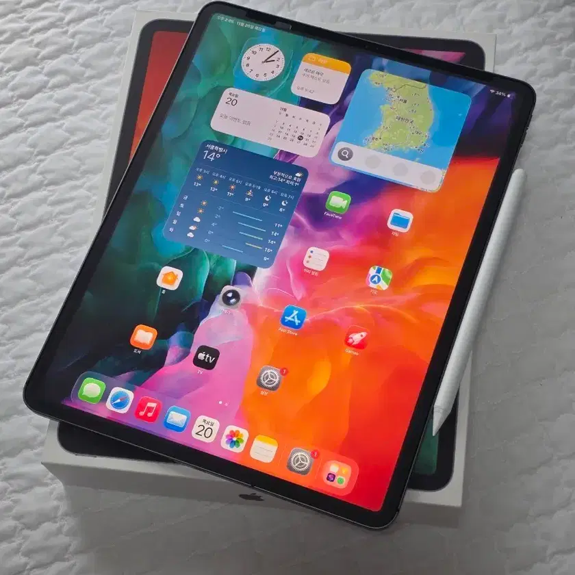 APPLE | 애플 iPad Pro 4th Generation 12.9-inch Cellular 256GB Full Box ...