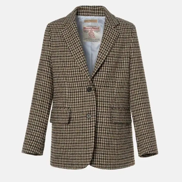 BEANPOLE | 빈폴 [90] Beanpole Ladies Harris Tweed Gun Club Jacket #harris ...